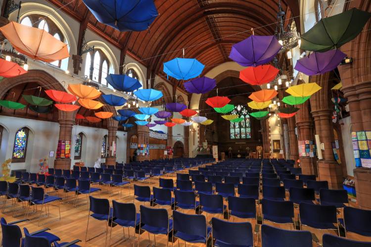 Morningside Church hosts Umbrella Festival to fundraise for new roof ...